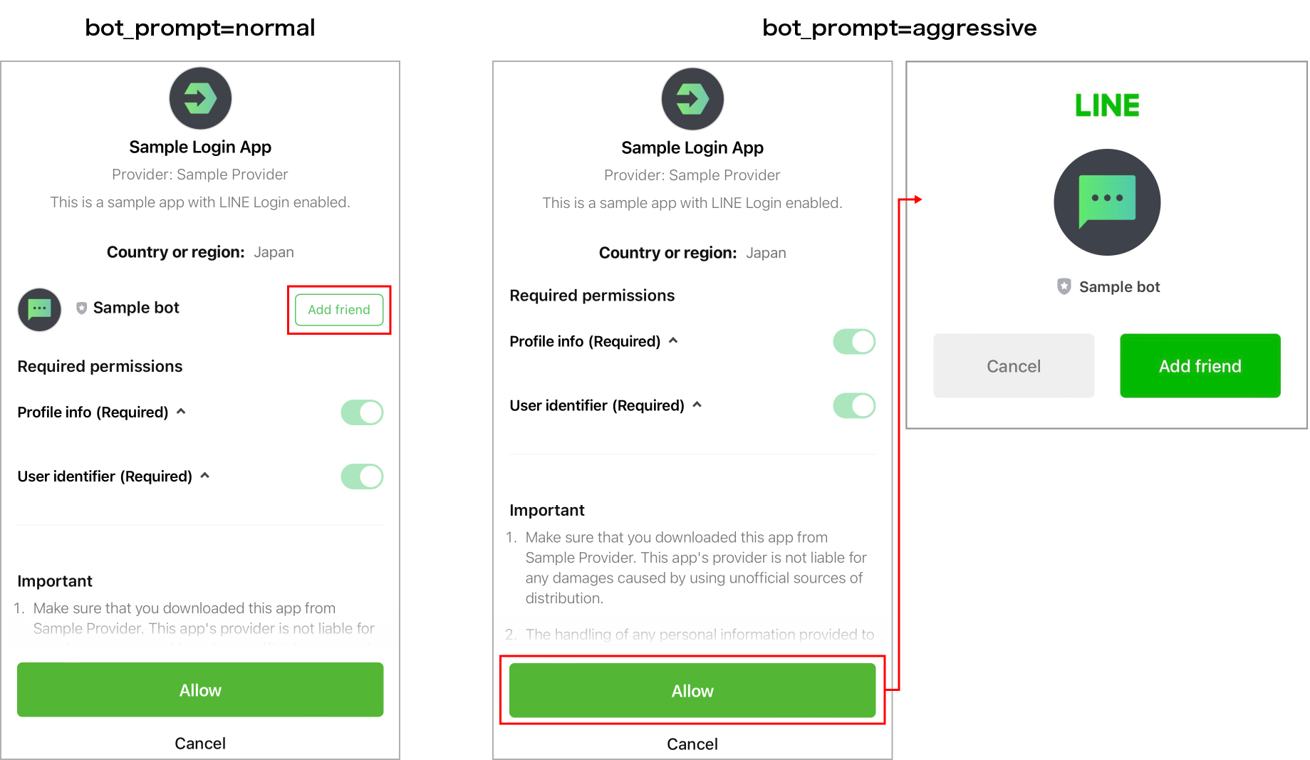 Add A LINE Official Account As A Friend When Logged In add Friend